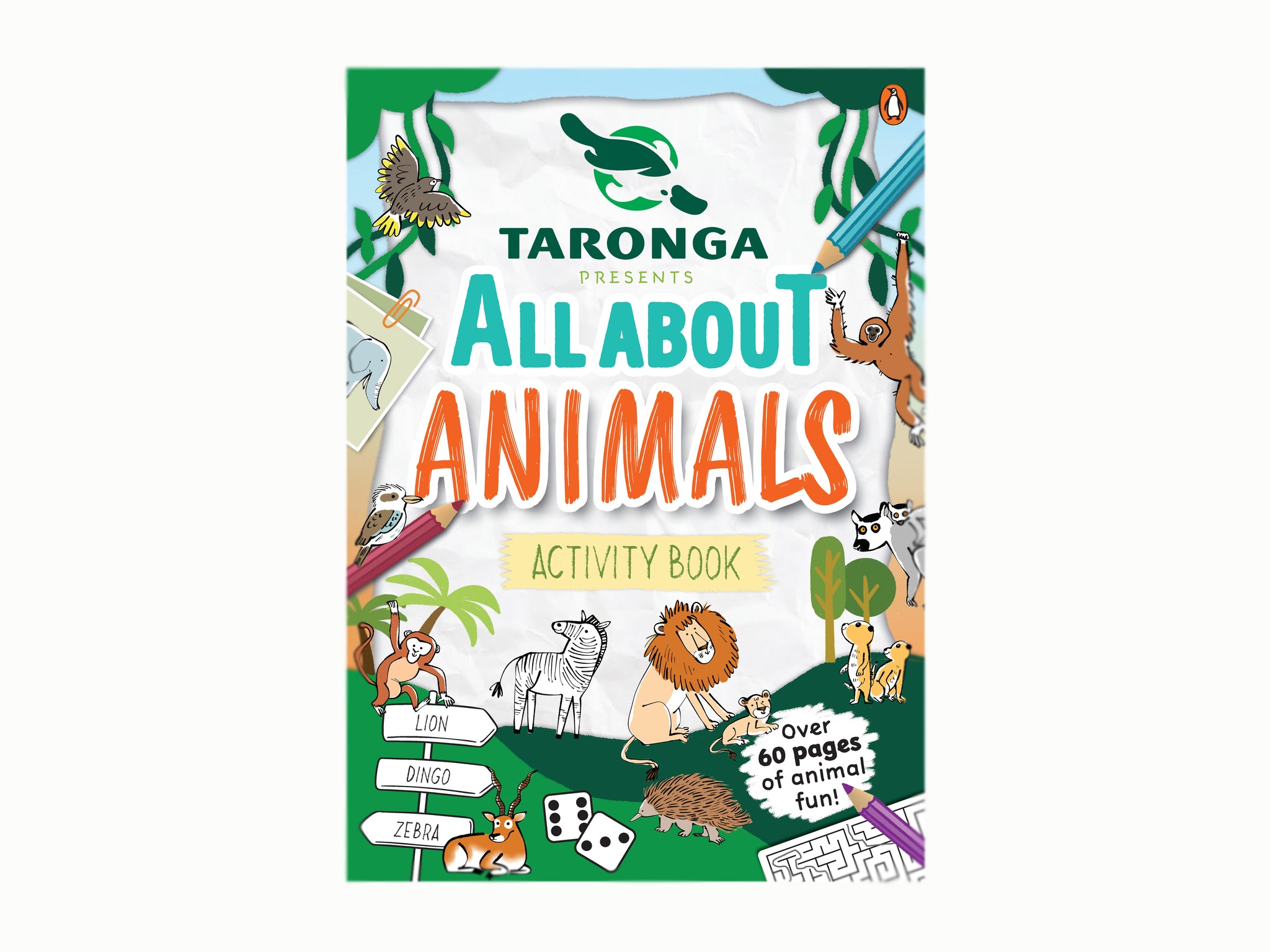 Taronga Presents All About Animals Activity Book. – Taronga Zoo Shop