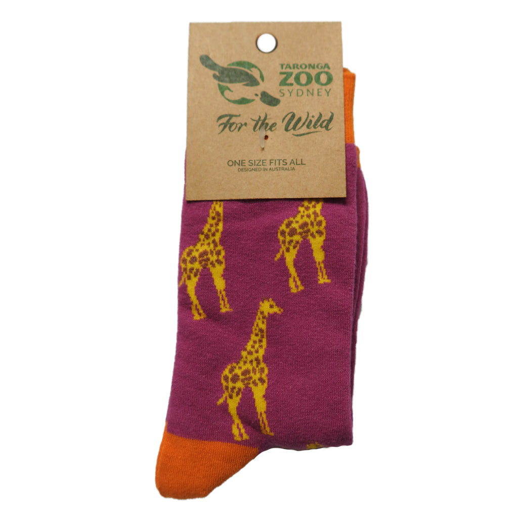 Giraffe Socks – Taronga Zoo Shop