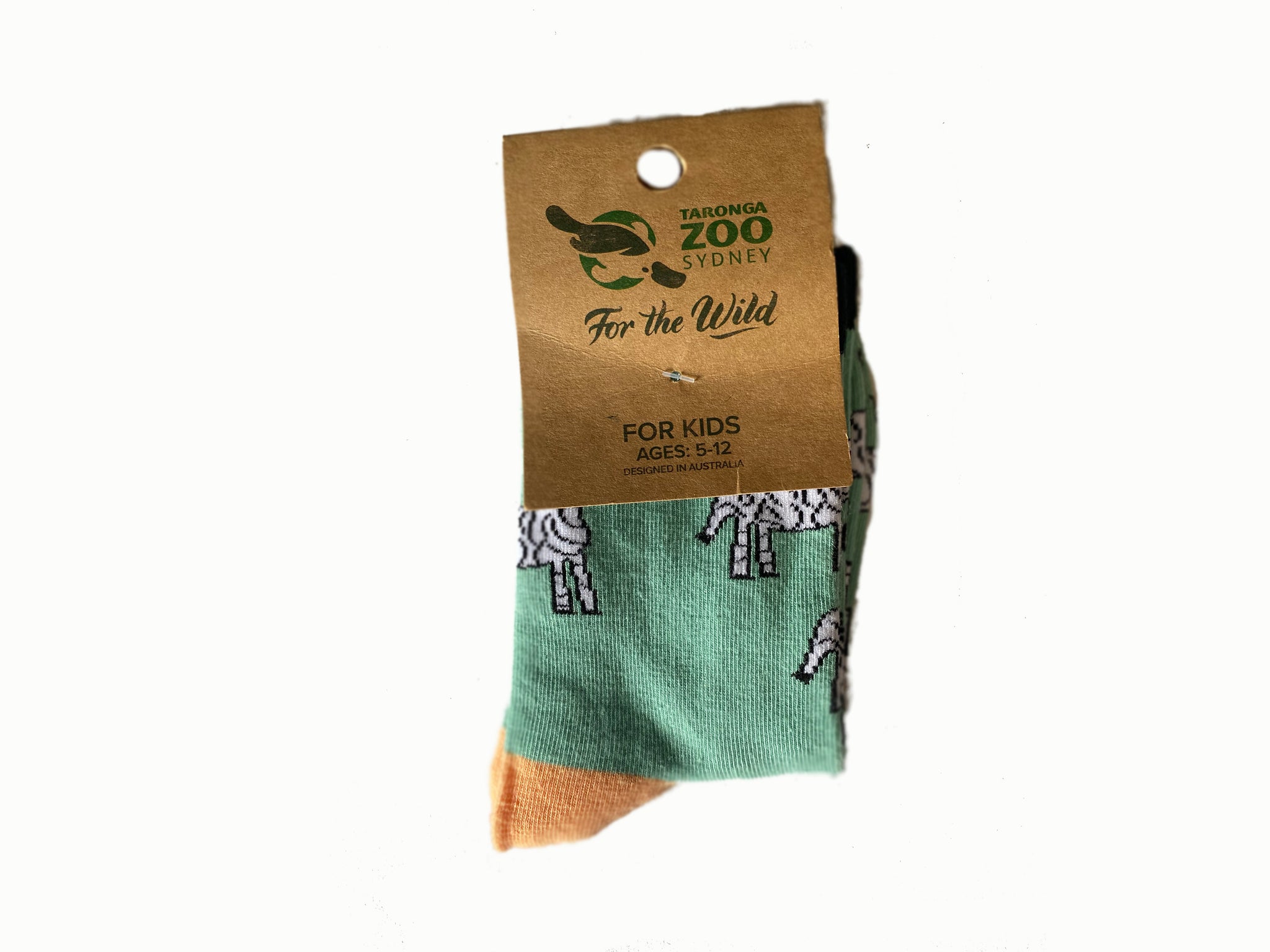 Zebra Kids Socks – Taronga Zoo Shop